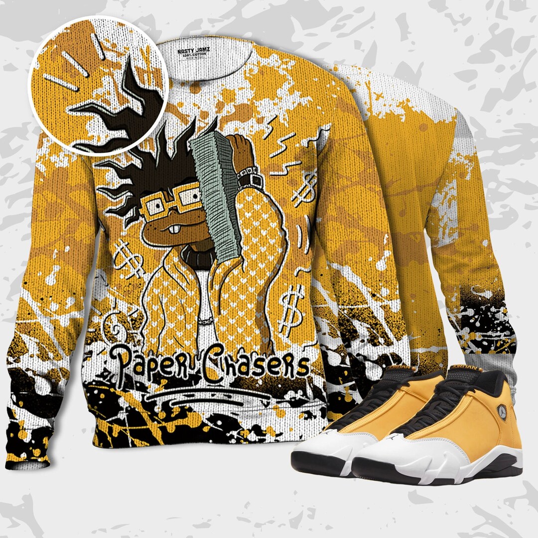 Chucky Money Rugrats 3D Splash Painting Ugly Sweater Match - Etsy