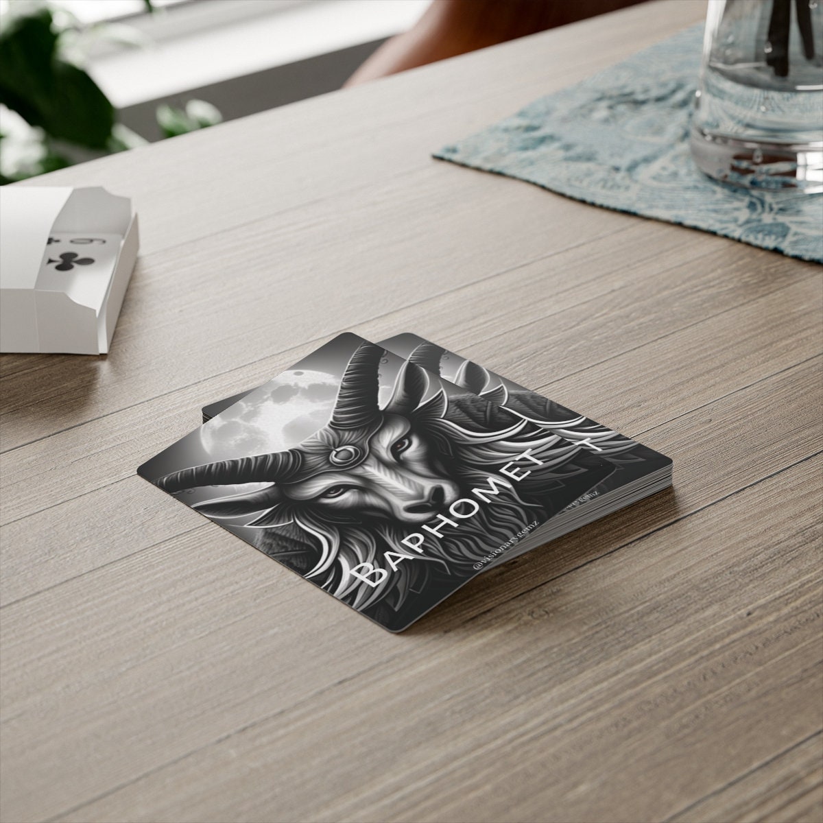 Occult Baphomet Playing Cards - Esoteric Deck for Divination - Etsy