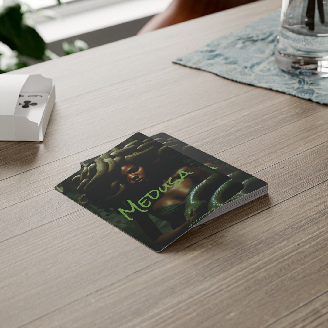 Medusa Playing Cards - Etsy