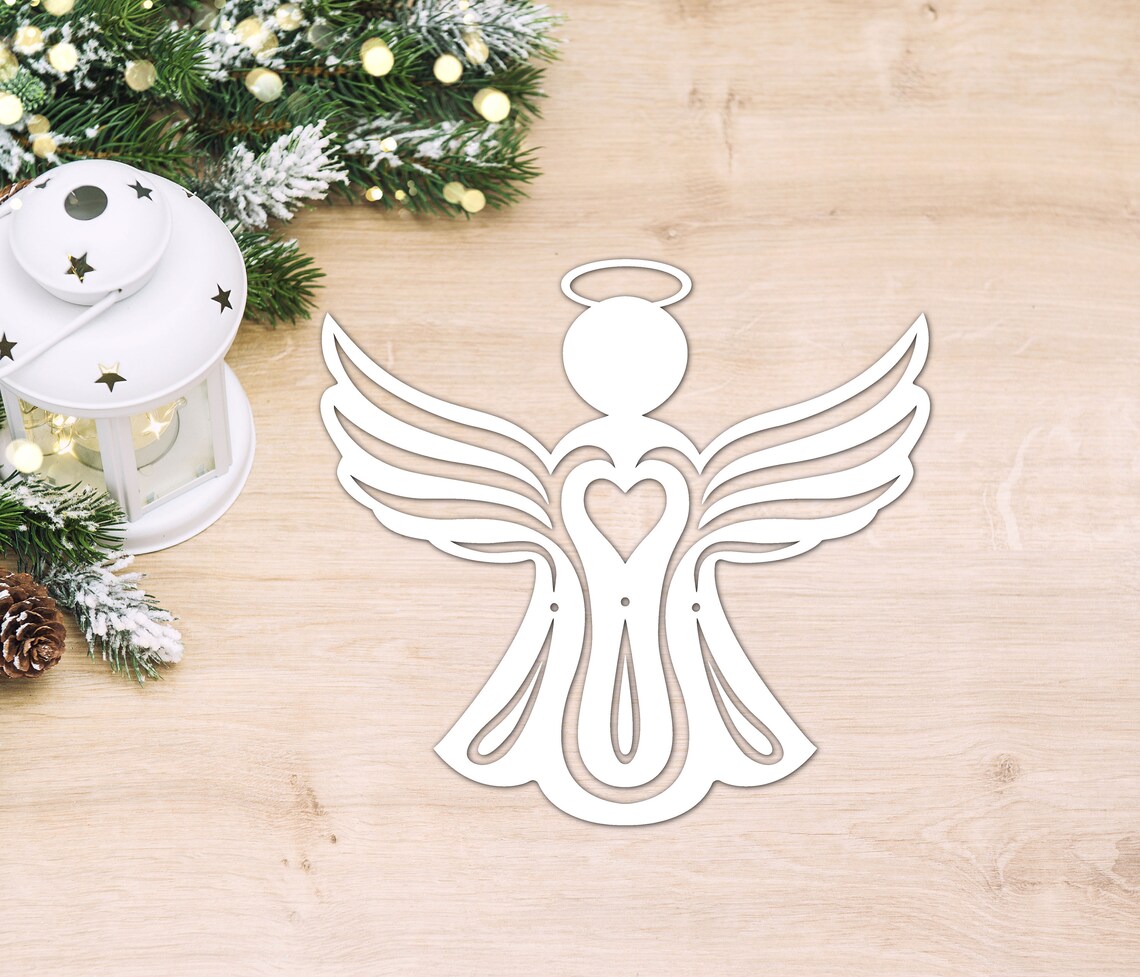 Angel SVG, Angel Silhouettes SVG, Angel Vector, Angel Clipart ...