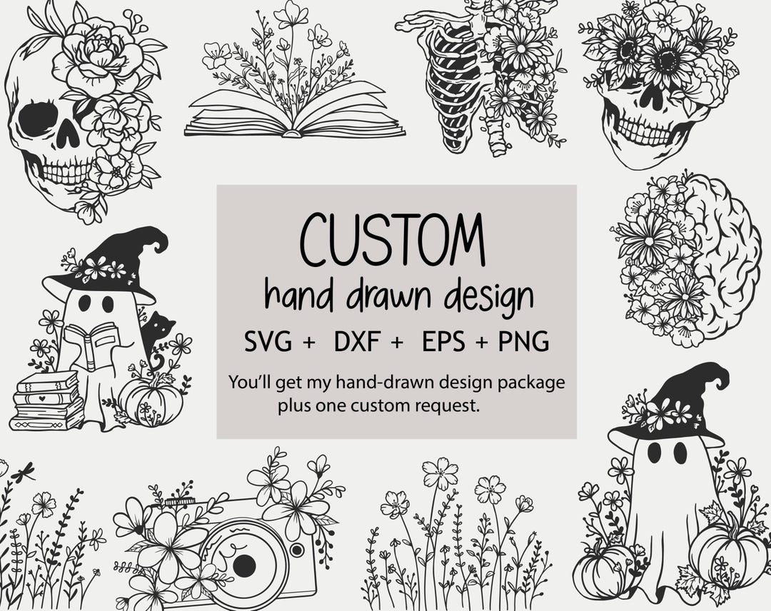 Custom Graphic Design Service, Custom Birth Flower Tattoo Design ...
