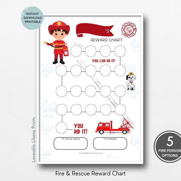 Fireman Sam Wall - Etsy