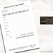 Printable Babysitter Time Sheet Timesheet Tracker for Babysitter Nanny ...