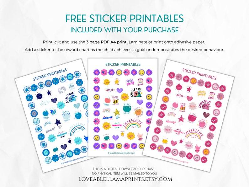 Cinderella Reward Chart for Girls Kids Printable Potty Training Chart ...