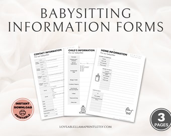 Babysitter Income Log Childcare Earnings Tracker Nanny Fee Payment ...