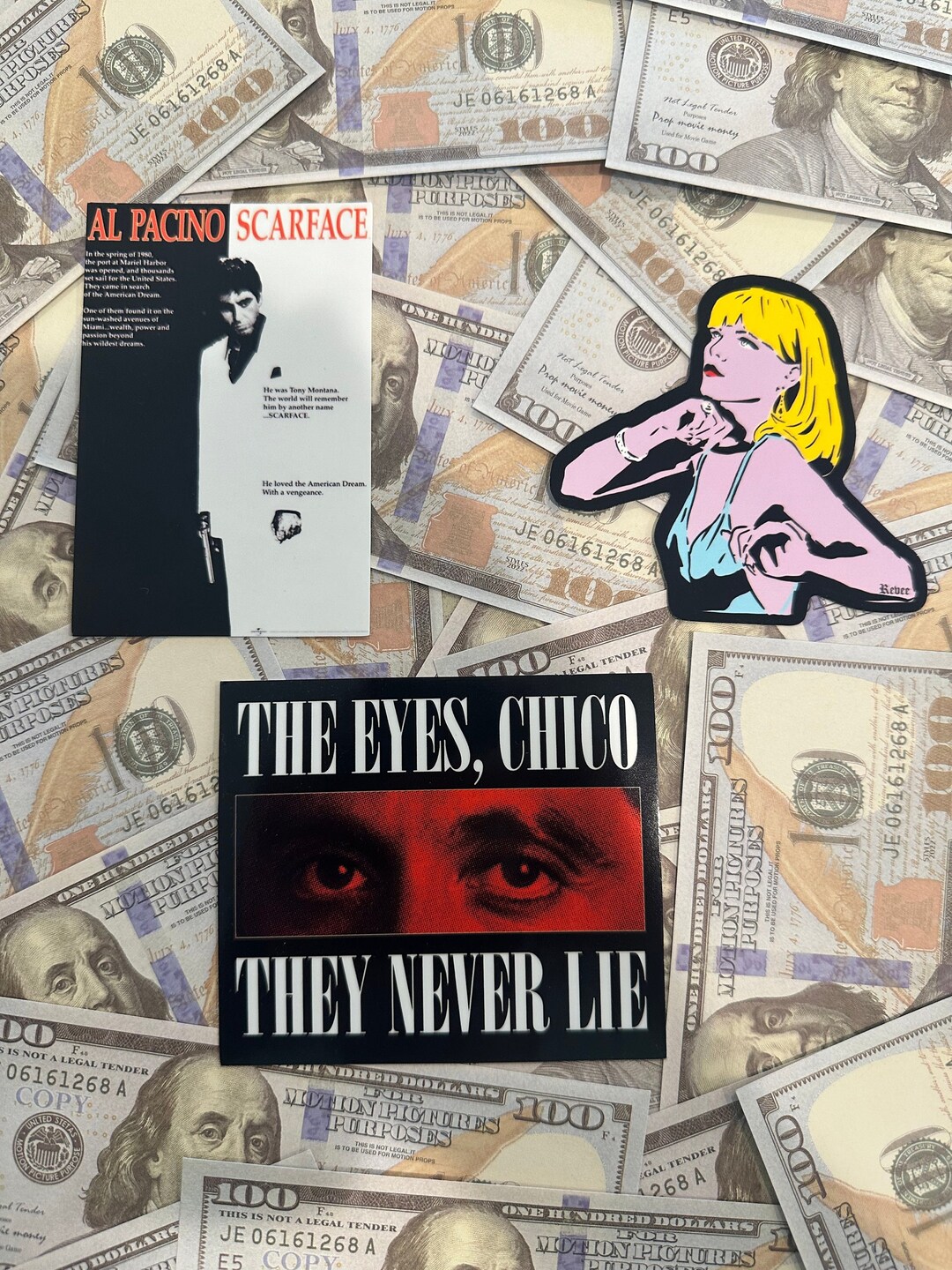 Scarface Stickers Waterproof - Etsy