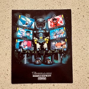 Toonami Cartoon Network Sticker - Etsy