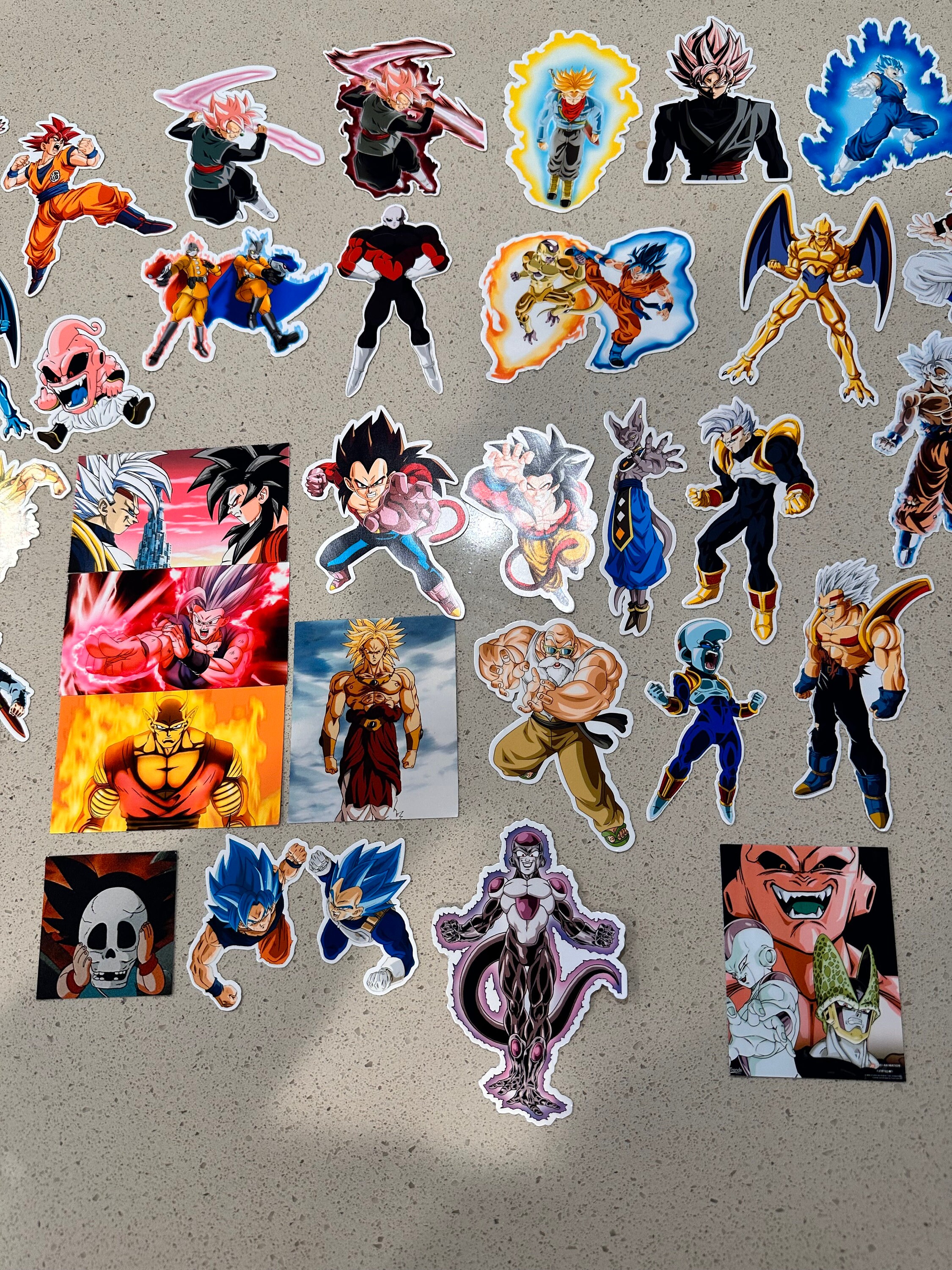 Dragon Ball Z, Super, Gt Stickers - Etsy
