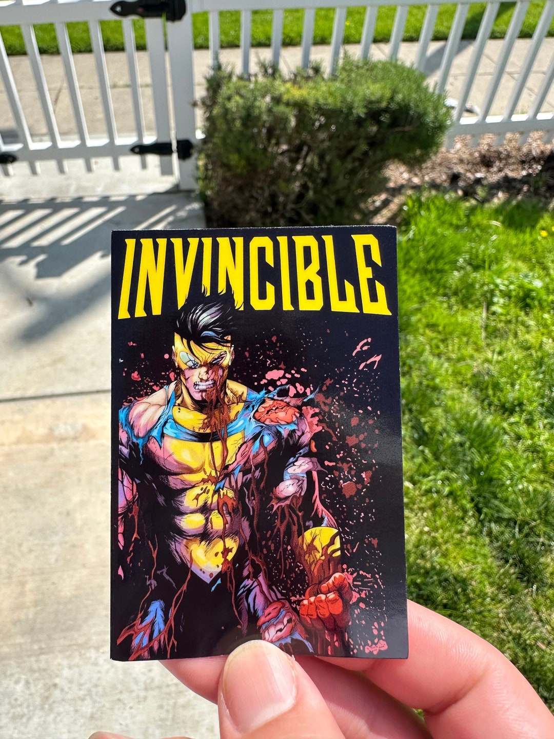Invincible Sticker - Etsy