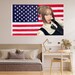 Chaewon Le Sserafim USA Flag Bunnie KPOP American Flag Tiktok Meme Trendy Room Tapestry Fanmade ...