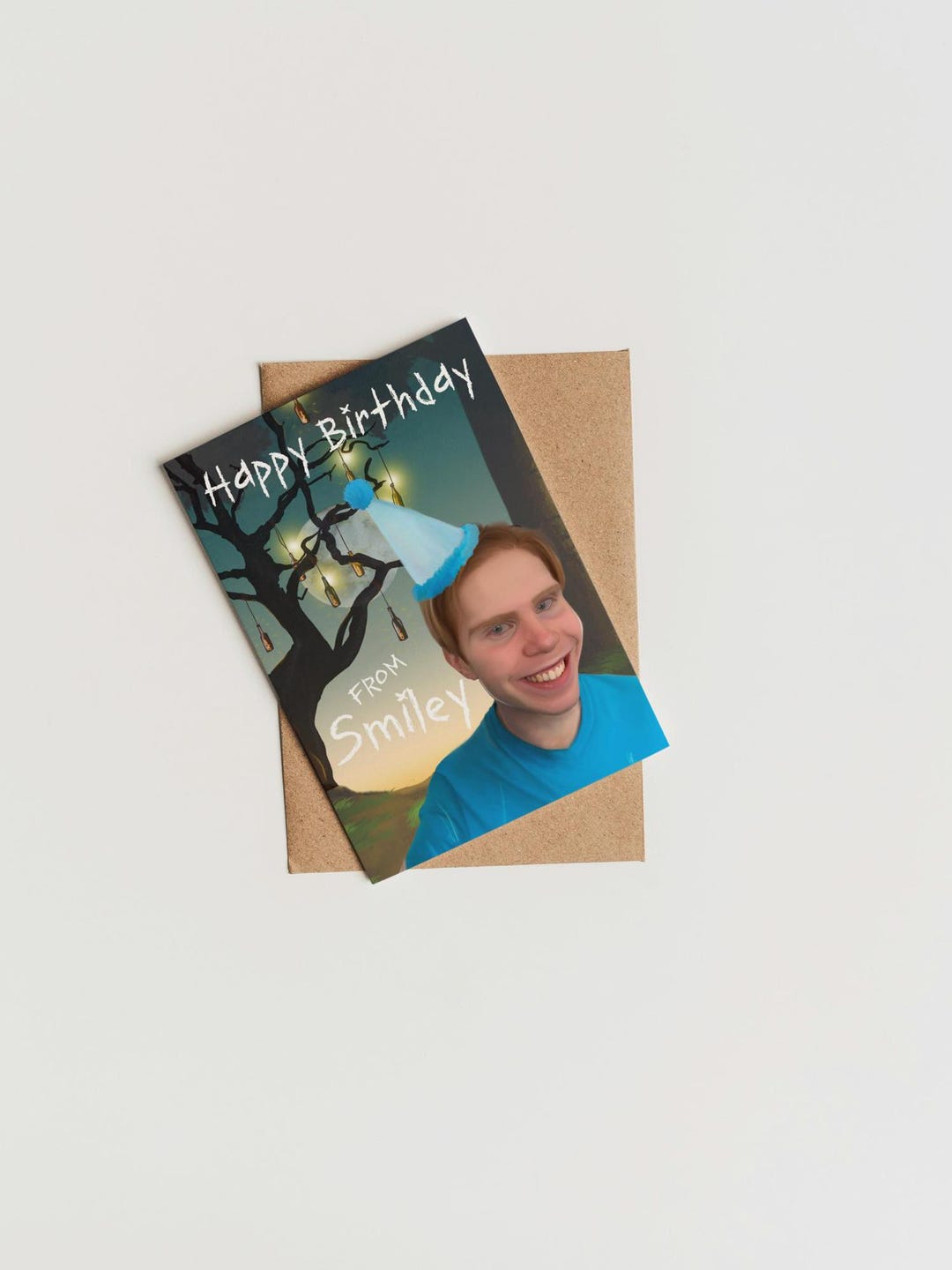 Happy Birthday From Smiley - Birthday Card - FROM Greeting Card - TV ...