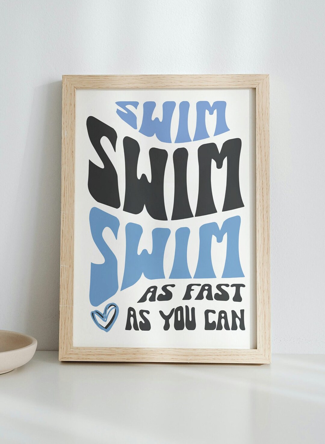 Reneé Rapp - Swim - Poster - A4 - Lyric Art Wall Decor - Print - Gift ...