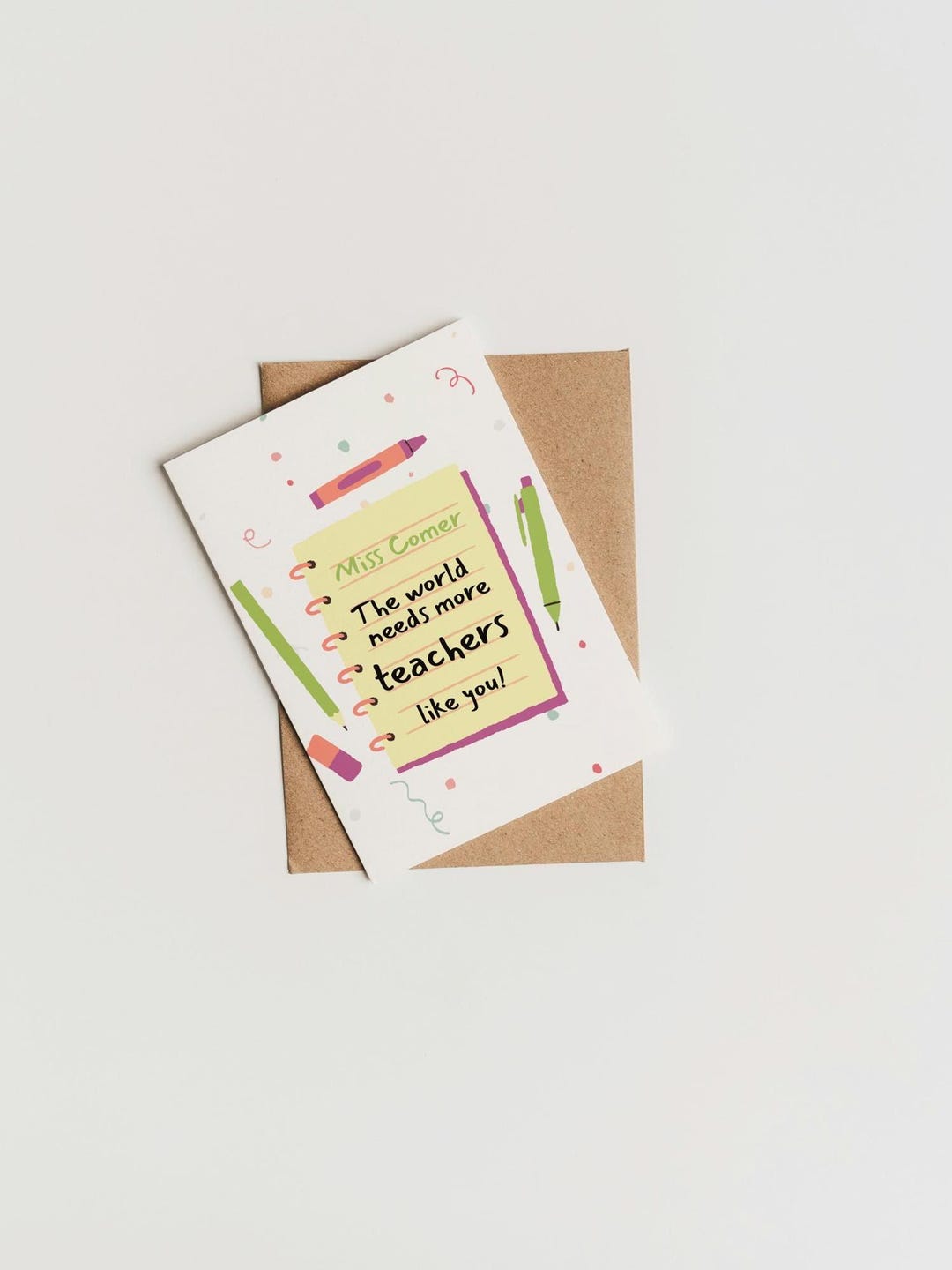 The World Needs More Teachers Like You - Notes - Teacher - School ...