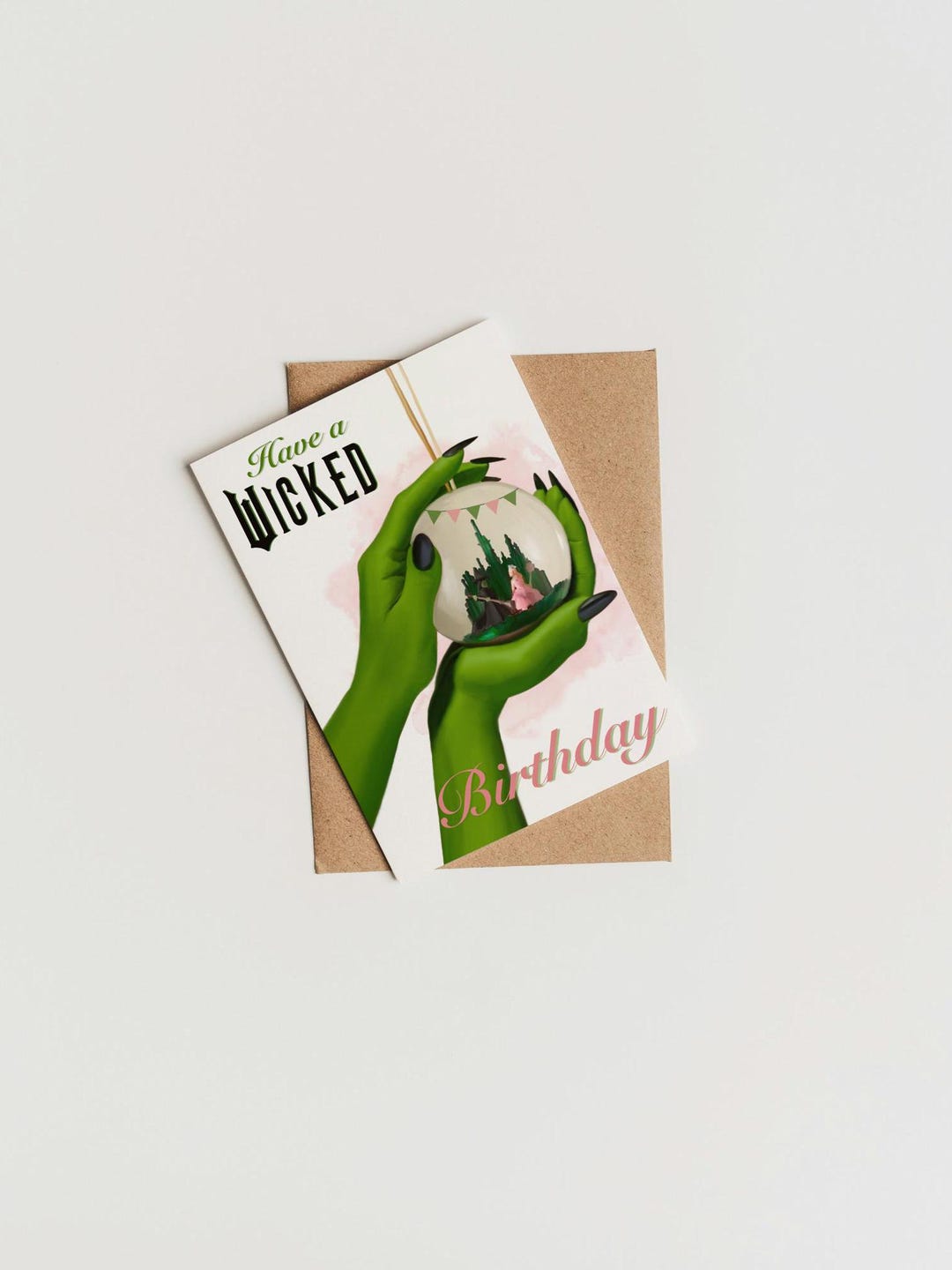 Wicked Birthday Card - Movie - Musical Fan Gift - Broadway - West End ...