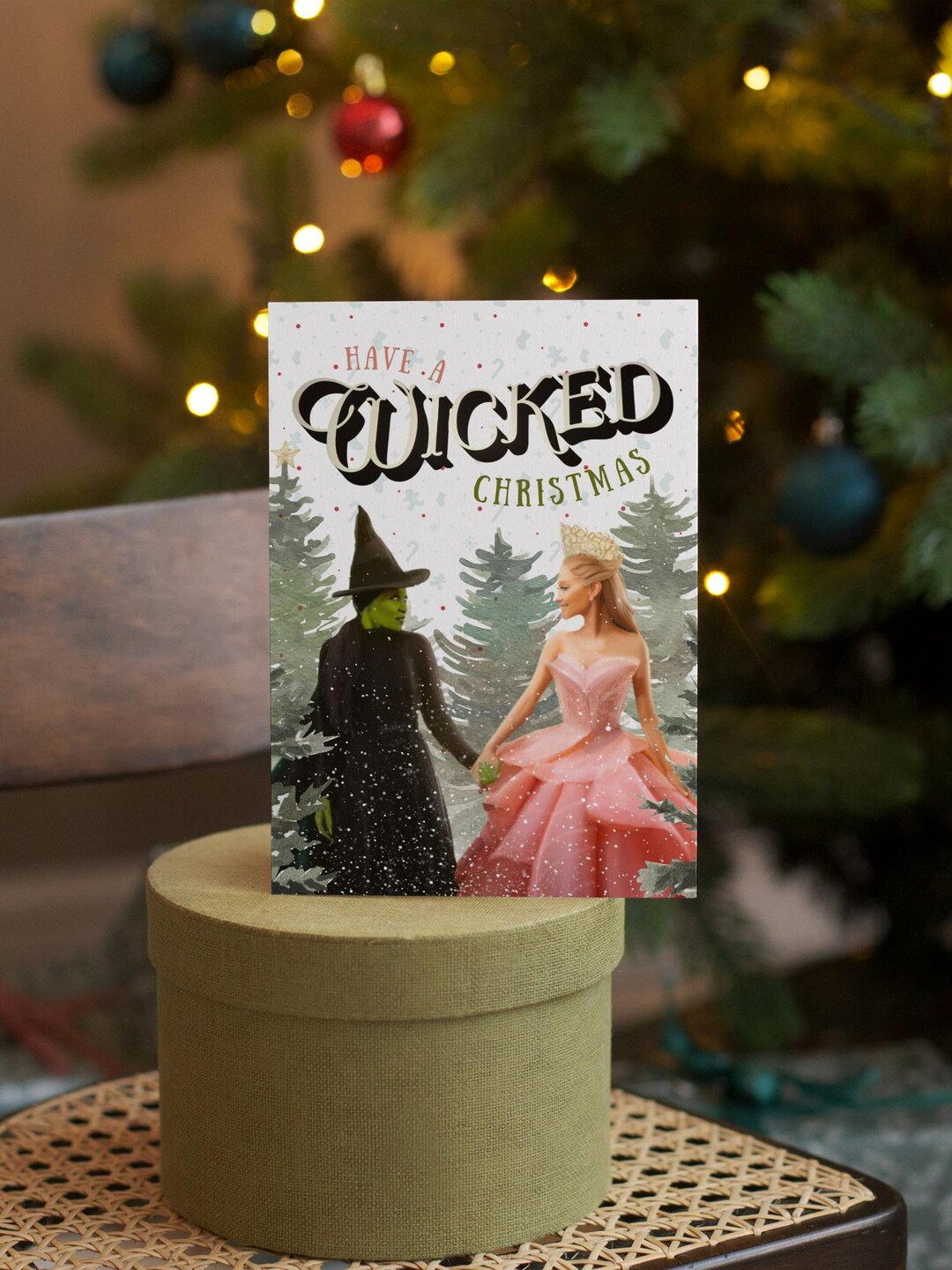 Have a Wicked Christmas - Elphaba - Glinda - Musical Fan Gift ...