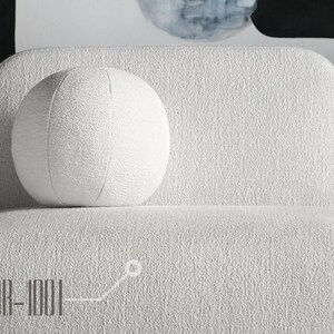 5x5 Inches Sample for Curly Boucle Upholstery Furnishing Fabric ...