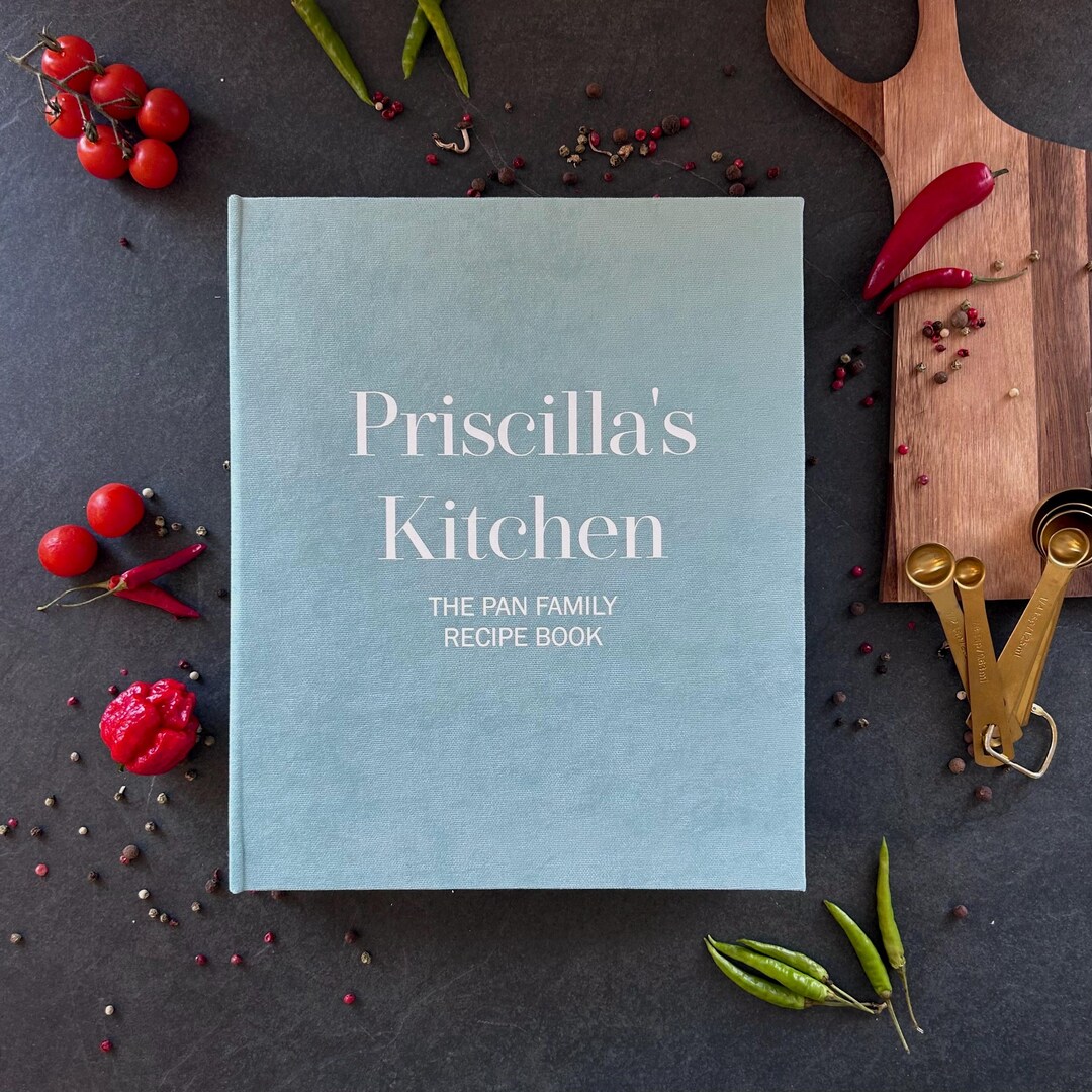 Personalized Cooking Recipe Book, Custom Cook Book With Sleeves, Cookbook Organizer, A4/A5 US ...