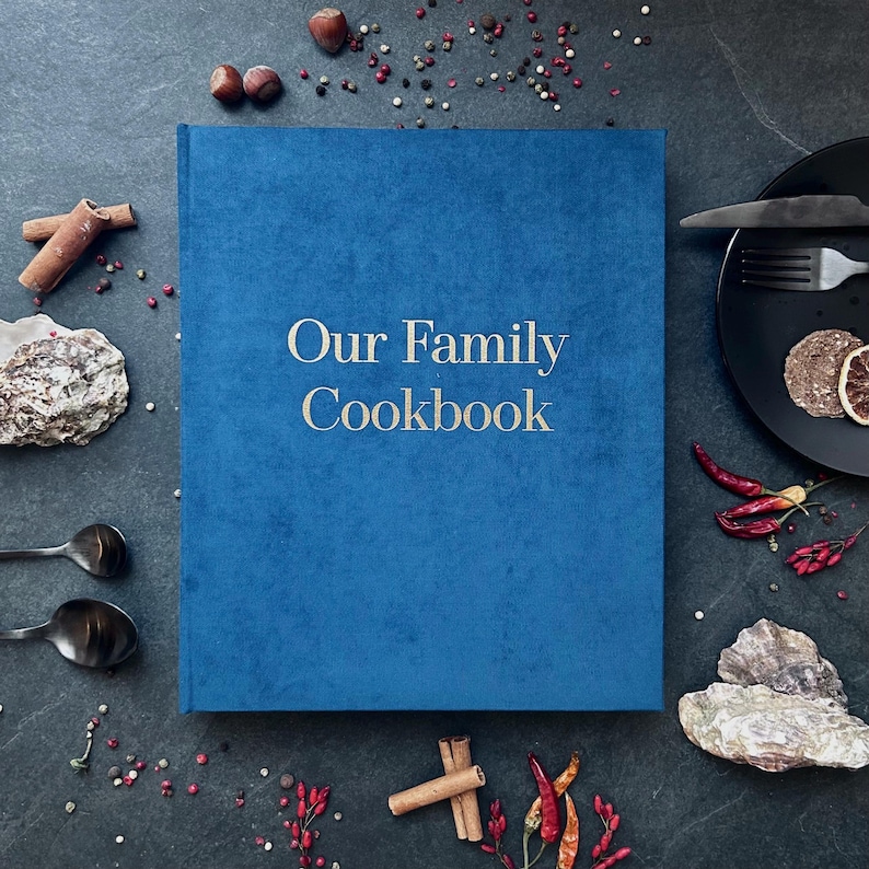 Personalized Recipe Binder: Custom Cookbook, Handmade Kitchen Keepsake ...