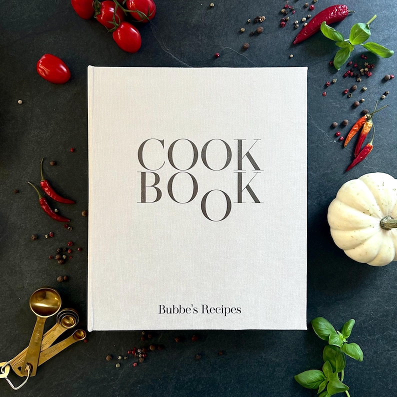 Family Recipe Book Binder – Long Lasting Heirloom Cookbook for ...