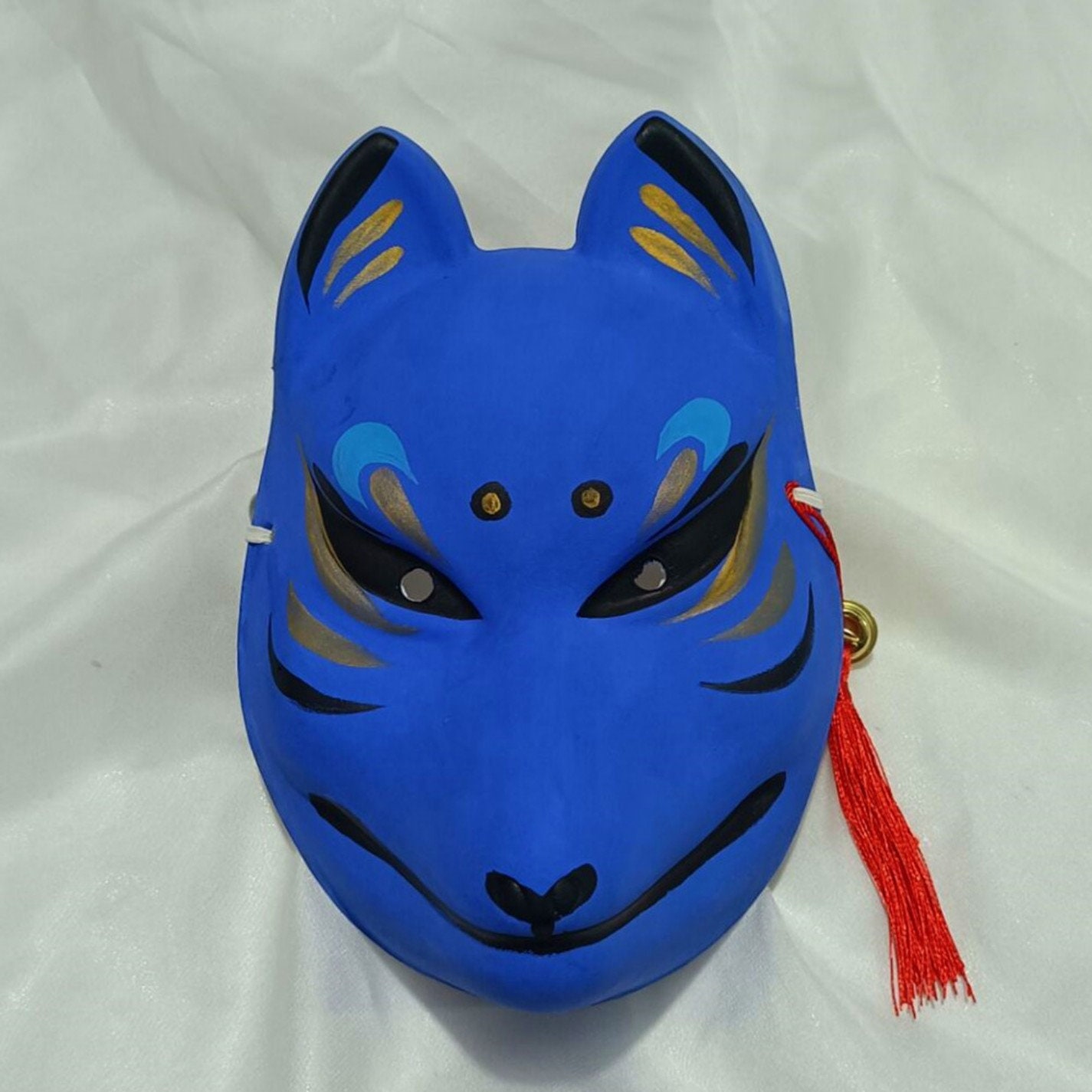 Fox Mask Full Face Hand-painted Mask Japanese Mask Halloween - Etsy