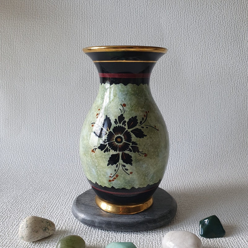 Painted Flower Vases - Etsy