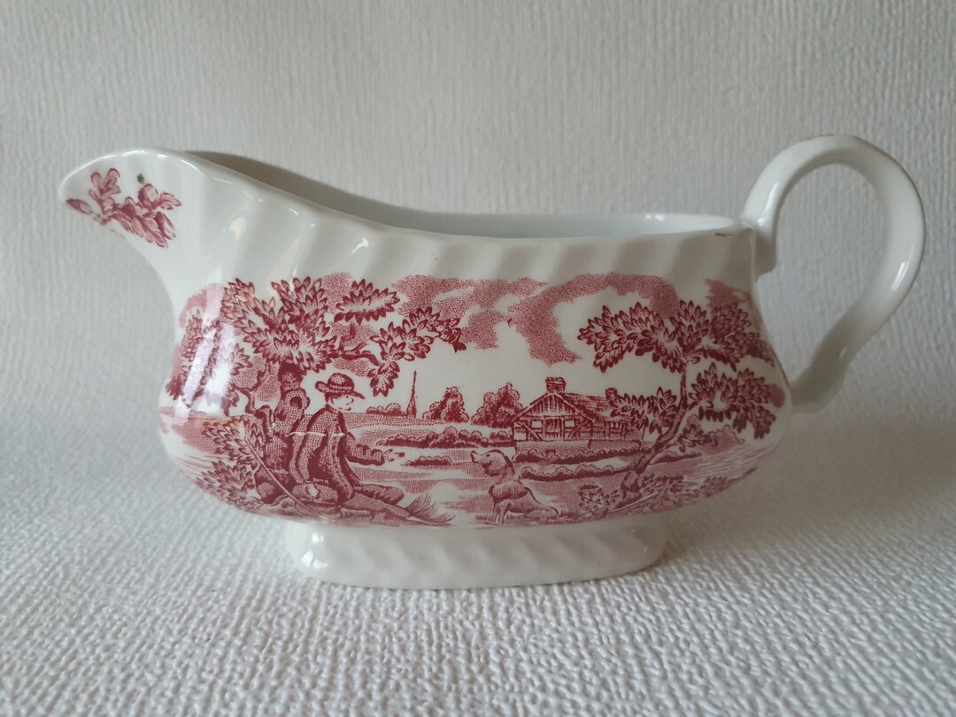 Myott the Hunter Staffordshire Ironstone Made in England Vintage Gravy ...
