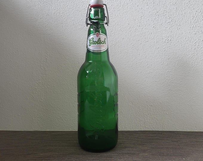 Large 1.5 Liter Green Beer Bottle From Grolsch (netherlands) With a ...
