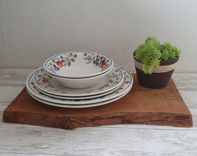 Churchill Staffordshire Dinner Set for 2 | the Marlborough Collection ...