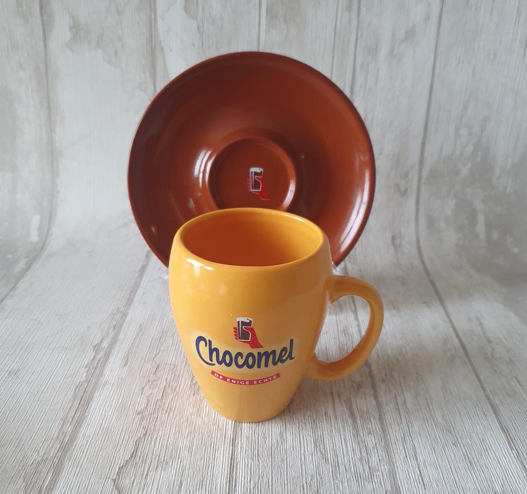 Chocomel Nutricia Yellow Cup With Saucer for Hot Chocolate Milk | Set ...