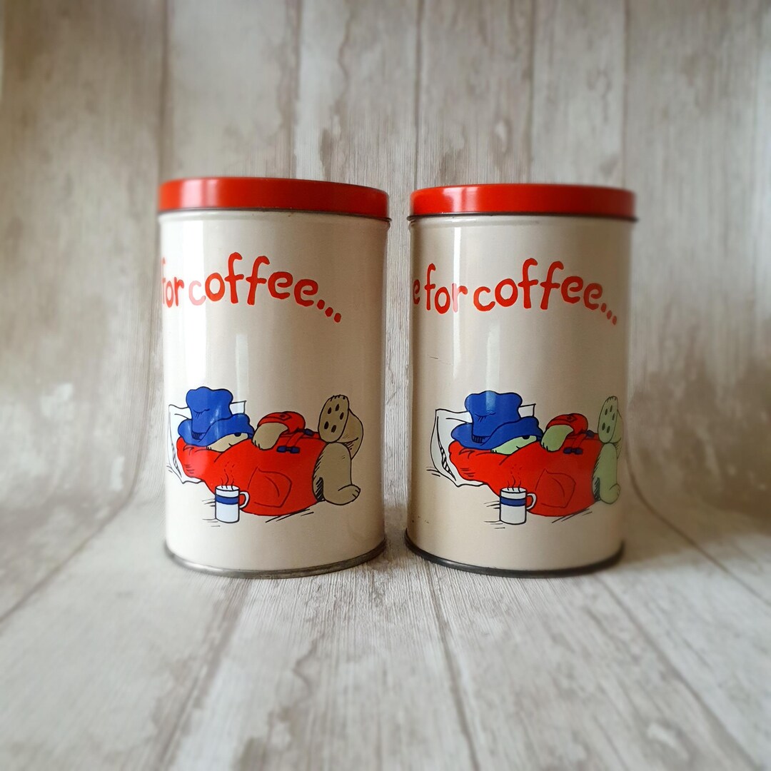 Douwe Egberts Paddington Coffee Storage Tins 'it's Always Time for ...