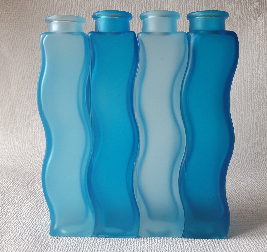 Ikea Skämt Winding or Wave Vases in Different Shades of Blue - Etsy
