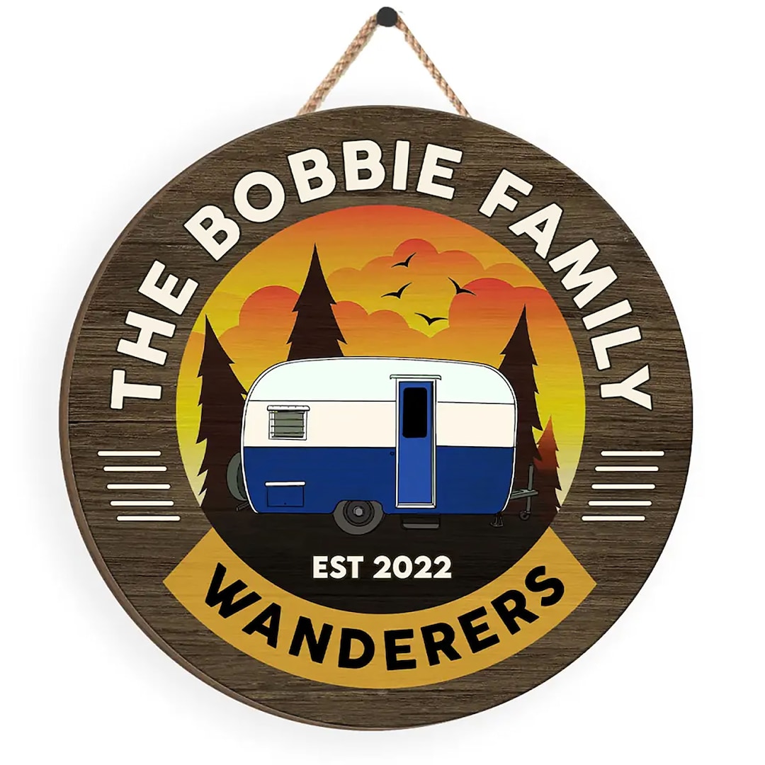 Camping Family Sign Camper Life Valentines Day Gift - Etsy