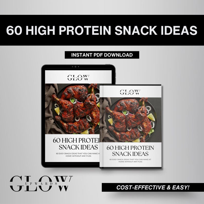 60 Snacks Ricos en Proteínas (Descarga Instantánea) / Ideas Rápidas ...