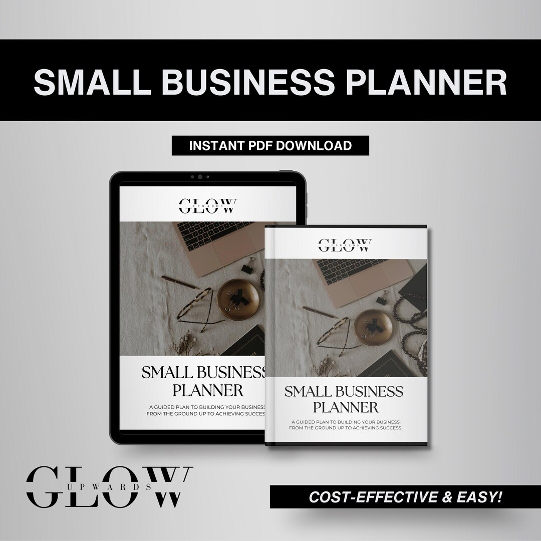 Small Business Planner Instant Download PDF Ebook | Printable Organizer ...