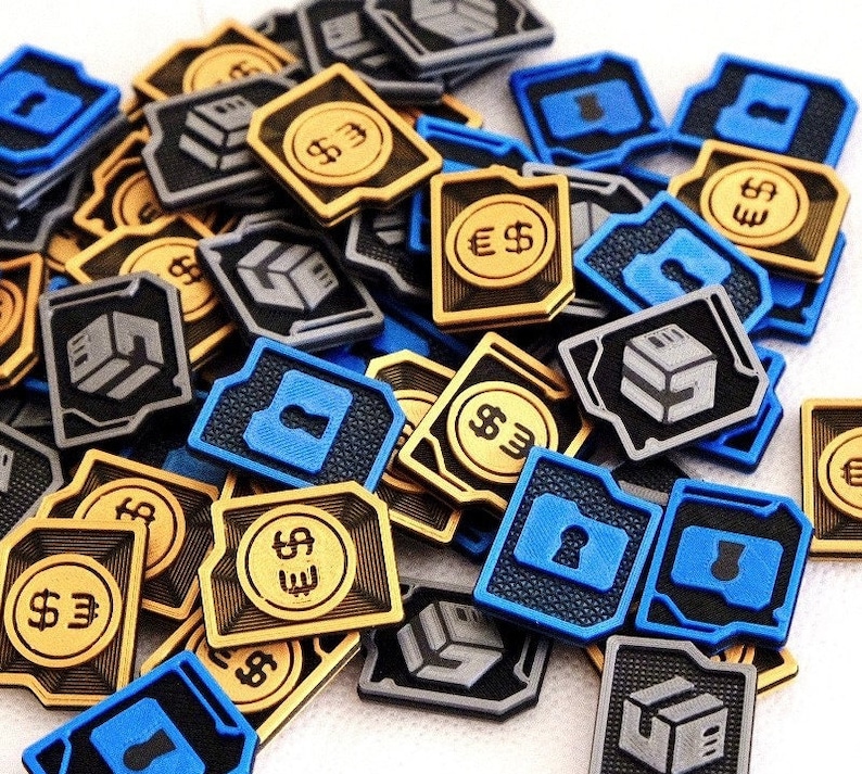 Cyberpunk 2077: Gangs of Night City General Resource Tokens - Etsy