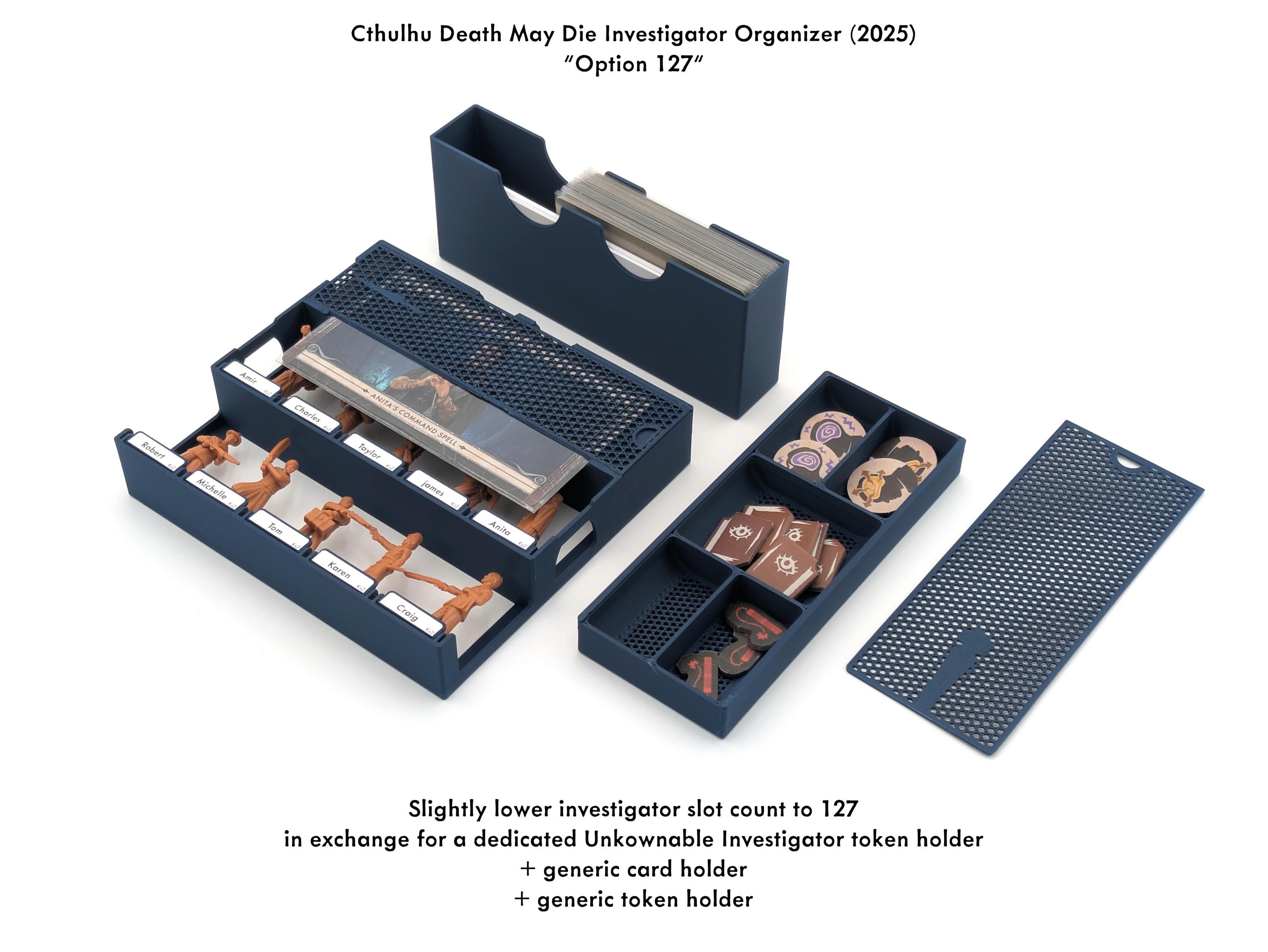 Digital Complete Investigator Organizer for Cthulhu Death May Die (2025 ...