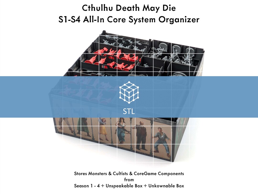 Digital Core System Organizer for Cthulhu Death May Die Season 1 to 4 ...