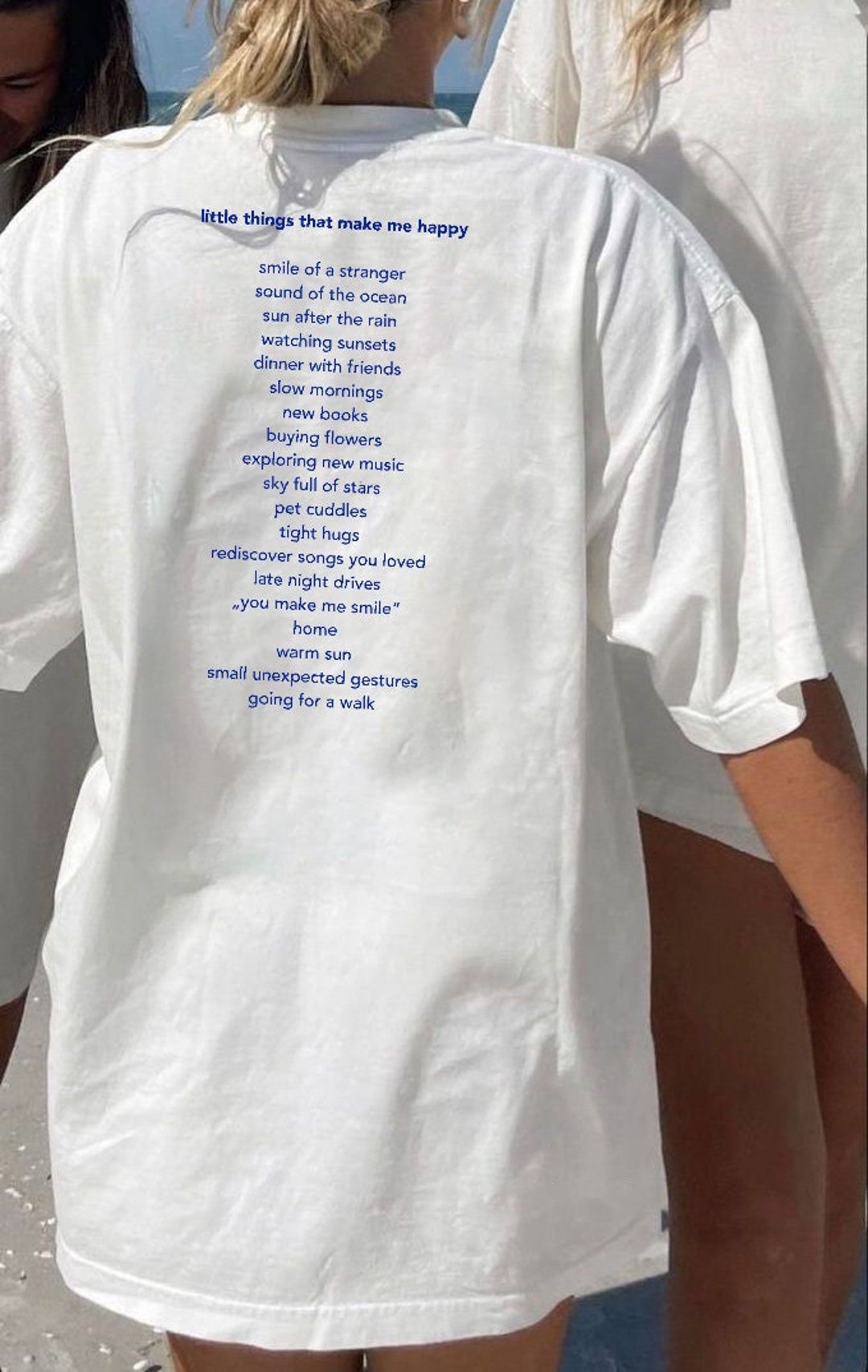 Aesthetic T Shirt Kind Pinterest Aesthetic Backprint - Etsy