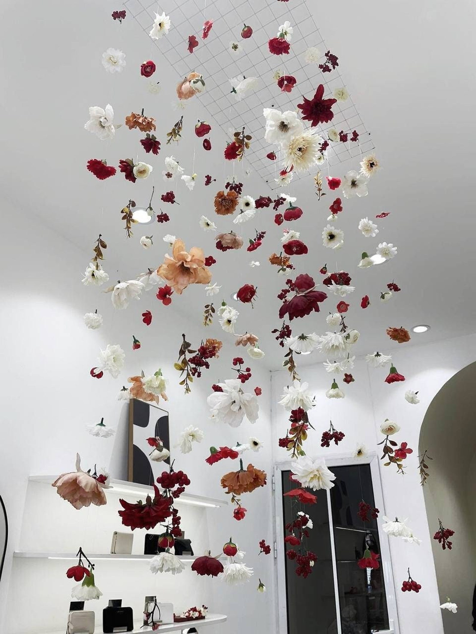 Hanging Flower Garland Custom Hanging Flowers Kit DIY - Etsy