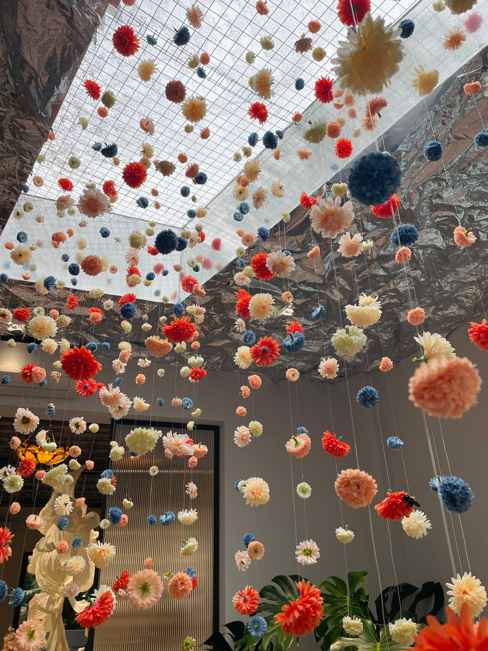 Hanging Flower Garland, Custom Hanging Flowers Kit, DIY Ceiling Flower ...