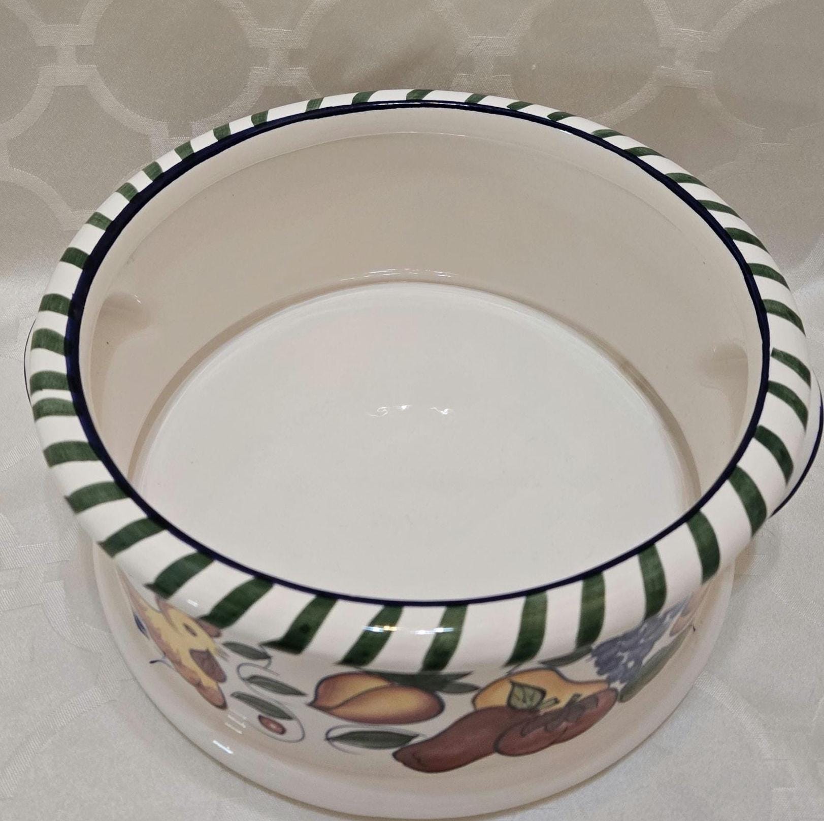 Vintage Rooster Fruit Casserole Dish. Style and Eyes by Baum Brother ...