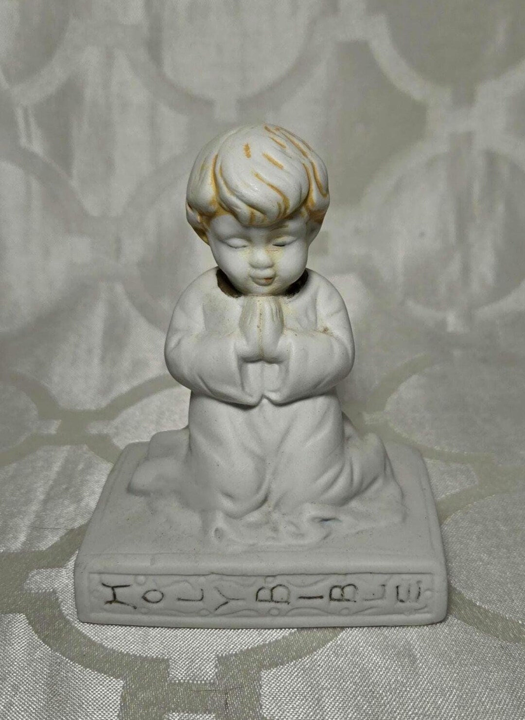 Vintage Ceramic Praying Boy Figurine. Bible Prayer Boy Figurine. - Etsy