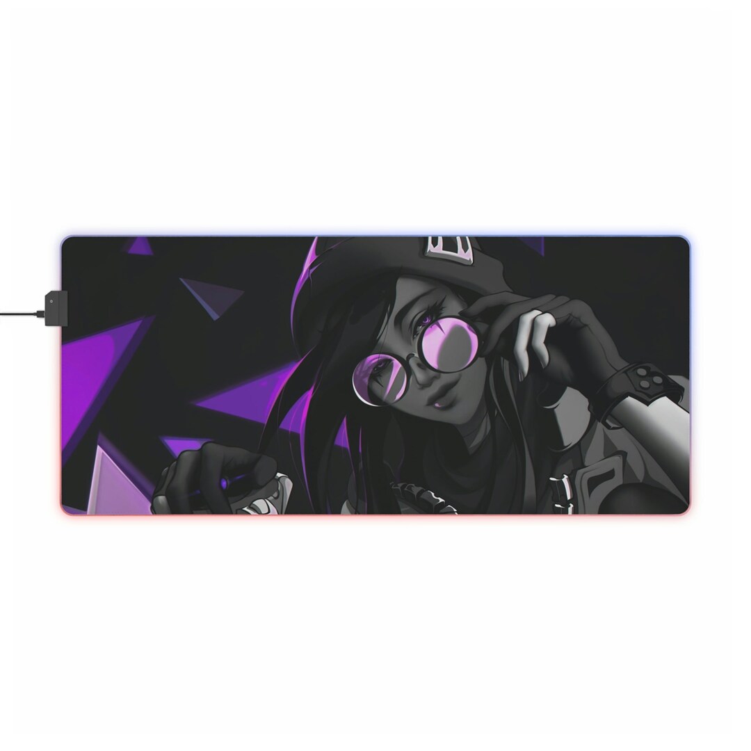 LED Gaming Mousepad - Valorant Killjoy - Etsy
