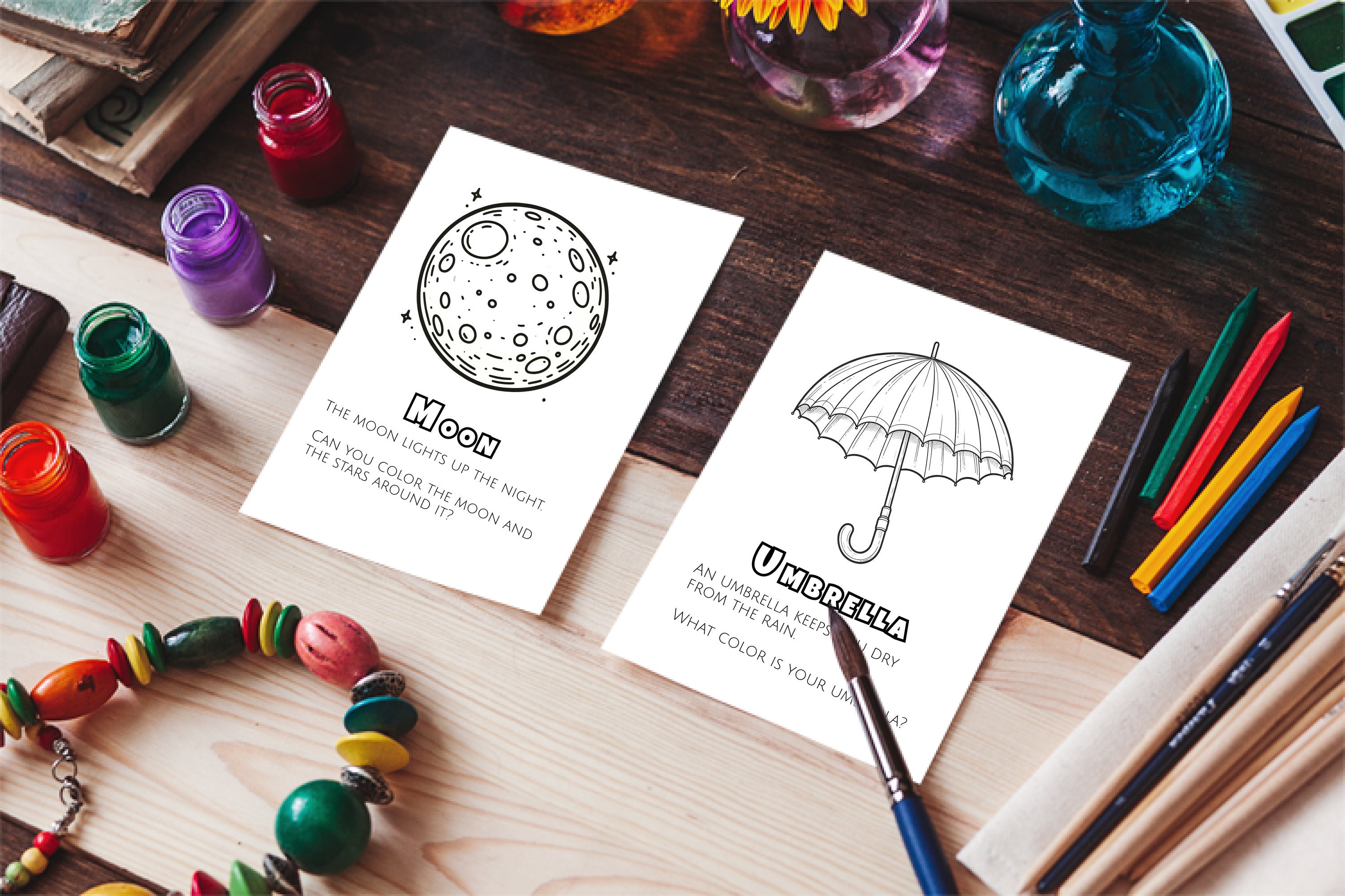 Printable Alphabet Coloring Sheets, A4 Size. Educational & Creative for ...
