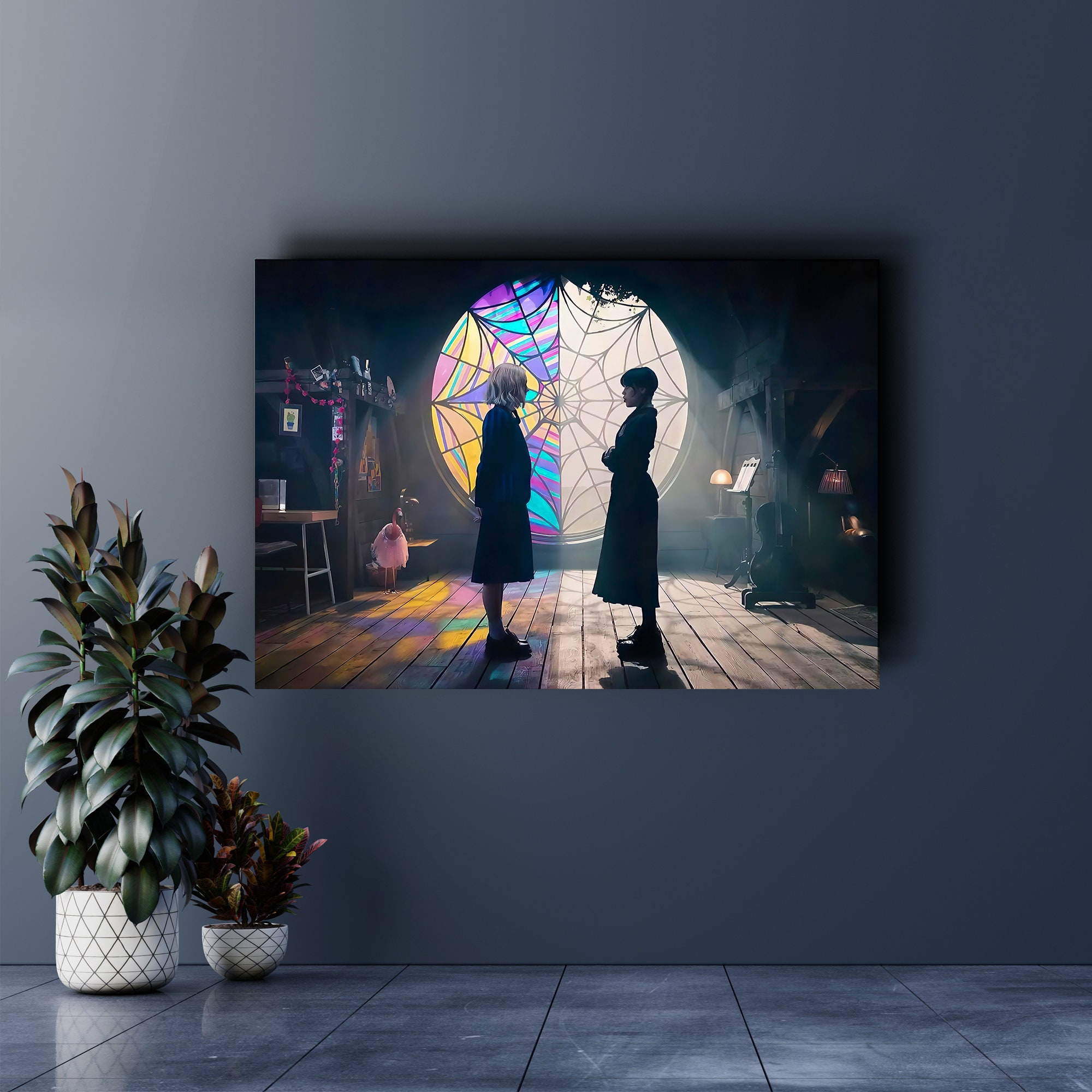 Wednesday Addams Jenna Ortega Poster Printerval Deutschland