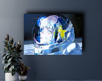 Cyberpunk Glass Led Wall Art - Etsy