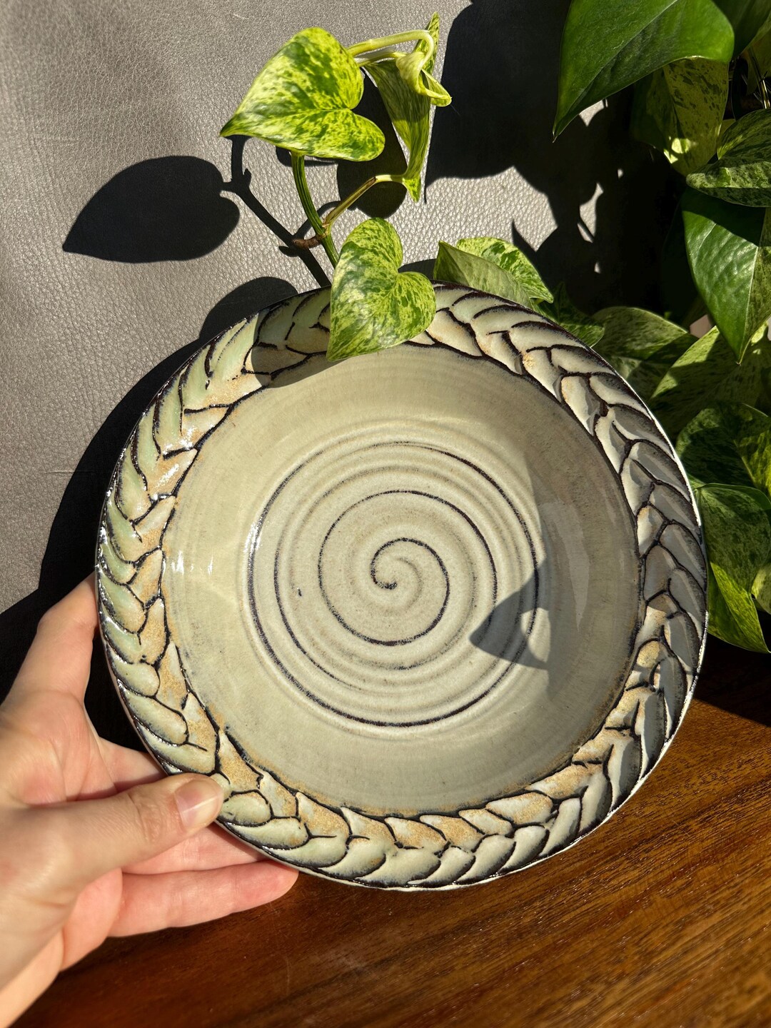 Ceramic Bowl for Soup & Pasta • Wheel Thrown Bowl • Handmade - Etsy