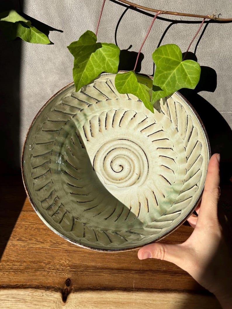 Large Ceramic Bowls • Ceramic Serving Bowl • Handmade Ceramic Fruit ...