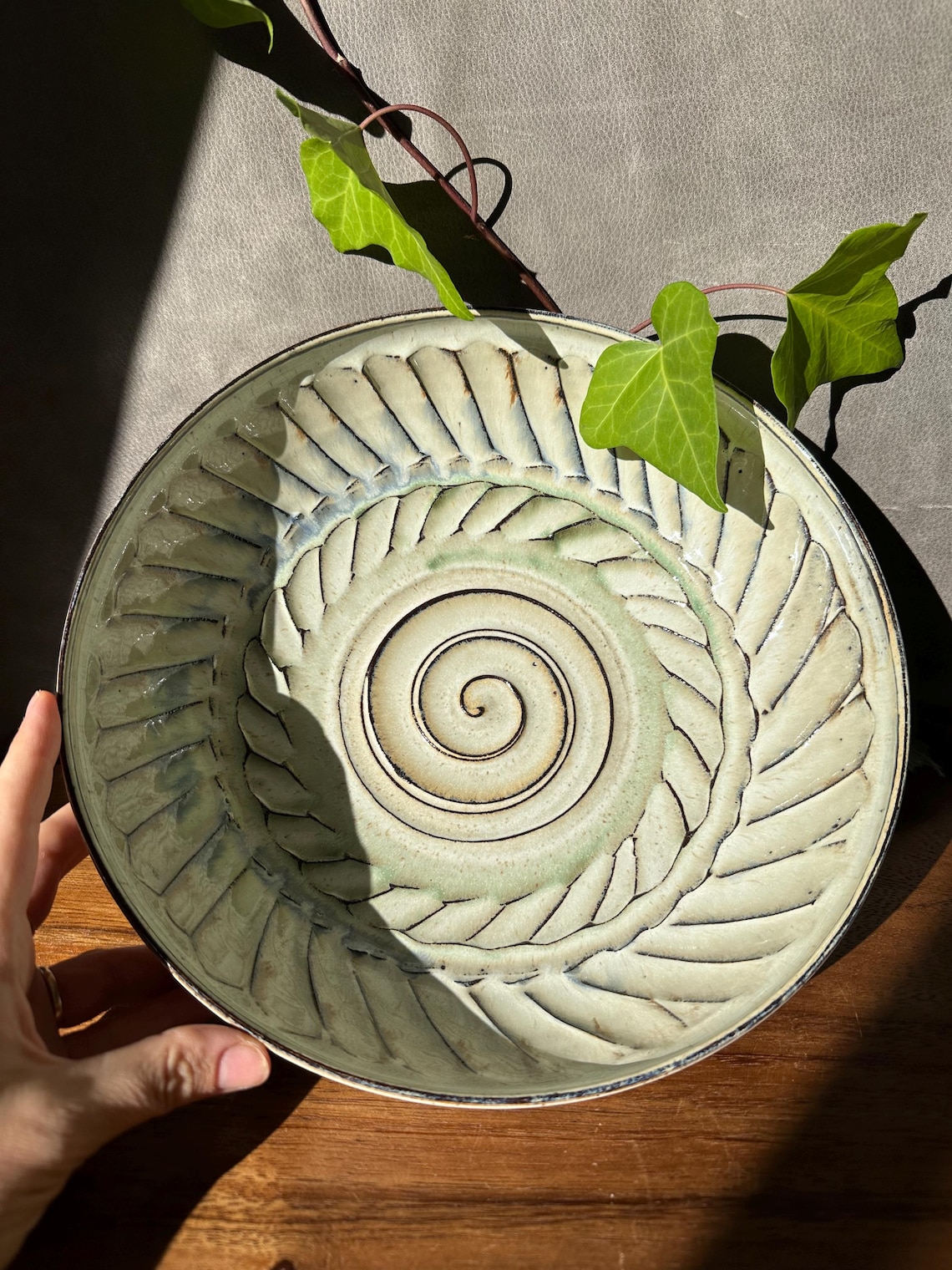 Large Ceramic Bowls • Ceramic Serving Bowl • Handmade Ceramic Fruit ...