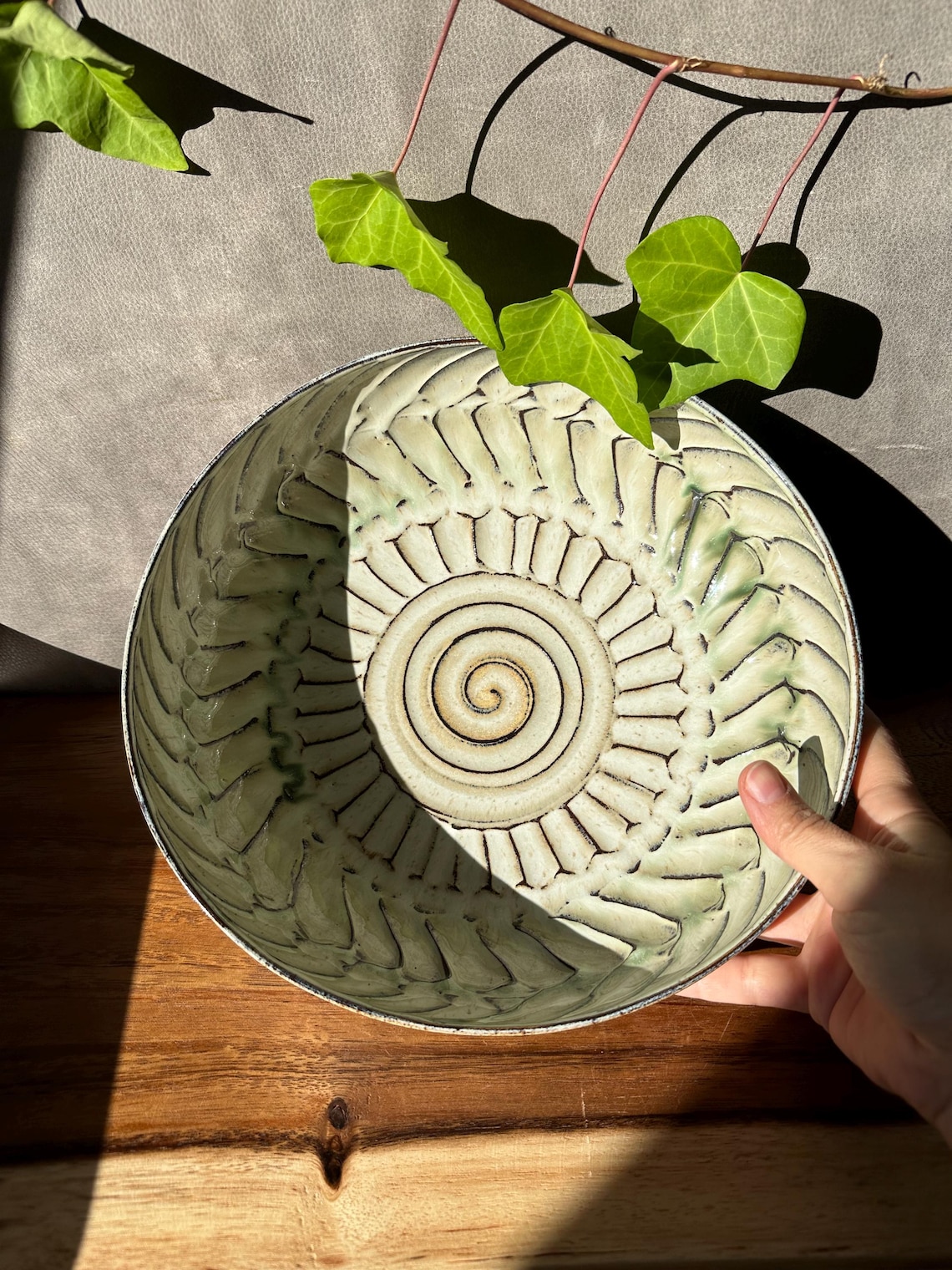 Large Ceramic Bowls • Ceramic Serving Bowl • Handmade Ceramic Fruit ...